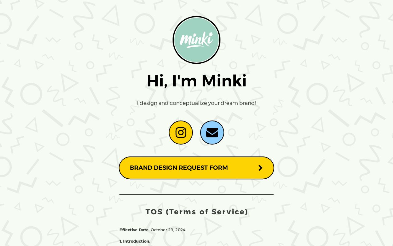 Minki Graphics | Brand Designer